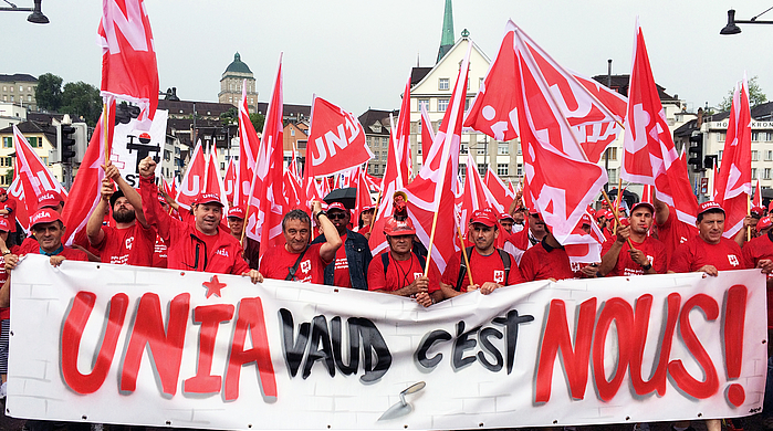 Unia, le syndicat